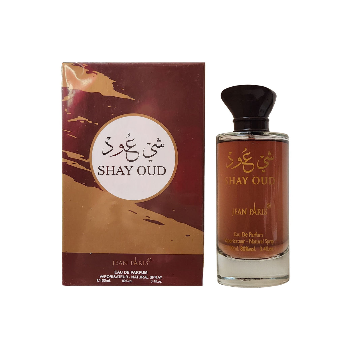 Shay Oud by Jean Paris Perfumes, 100ML EDP for Unisex – Tihama Perfumes