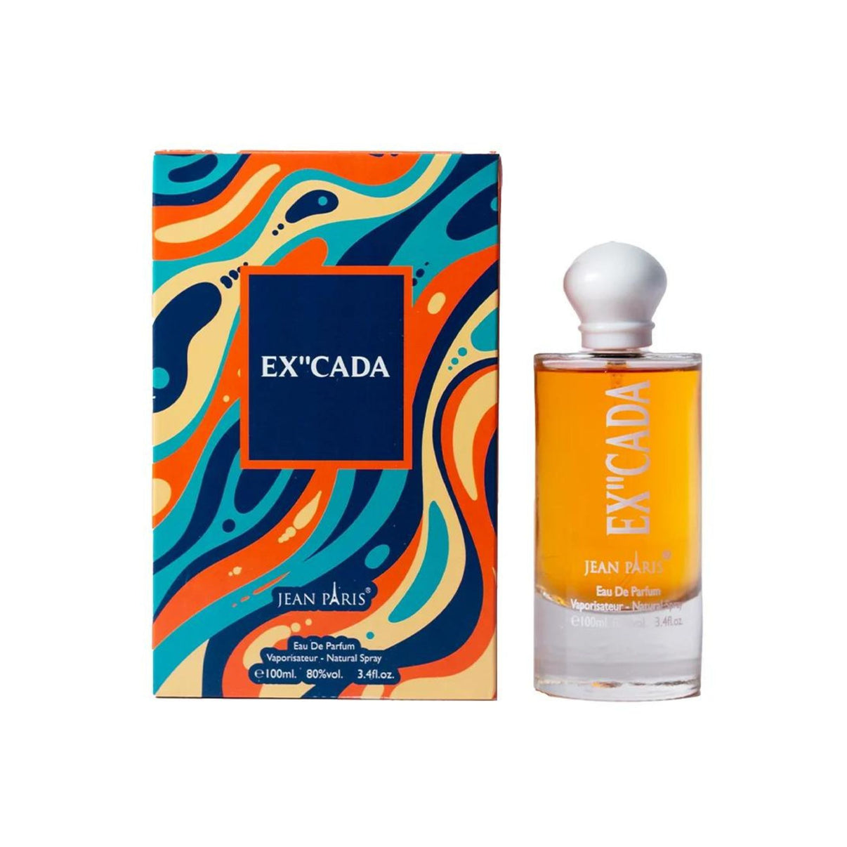 Jean Paris Ex"Cada for Unisex, 100ML Eau De Parfum – Tihama Perfumes